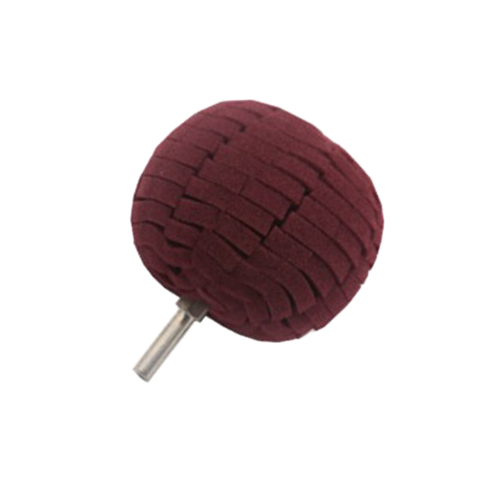 Полировальный шлифовальный абразивный шарик диаметром 3 дюйма с хвостовиком