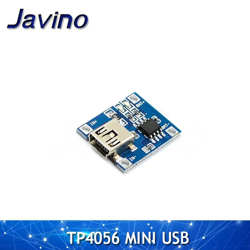 TP4056 MINI USB модуль зарядки аккумулятора
