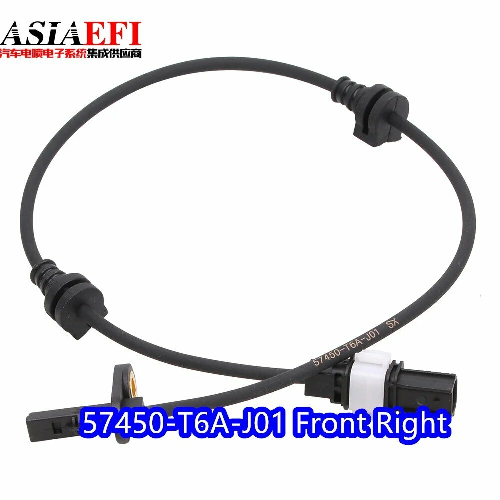 Высокое качество 57455-T6A-J01 57450-T6A-J01 передний правый или передний левый датчик скорости колеса ABS для Honda Odyssey 15-18 57455-T6A-J01 Front Right