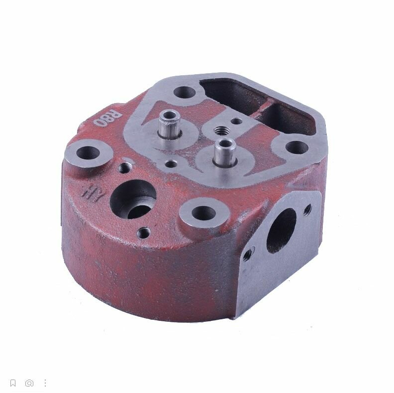 Головка блока цилиндра дизельного двигателя R180, голая