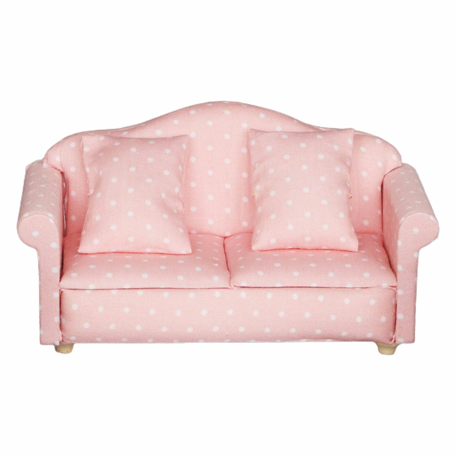 1:12 Диван для кукольного домика - Двуспальный диван.