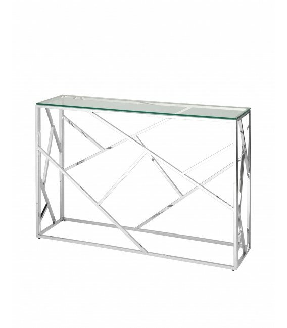 Консоль Азоло 115*30 серебро