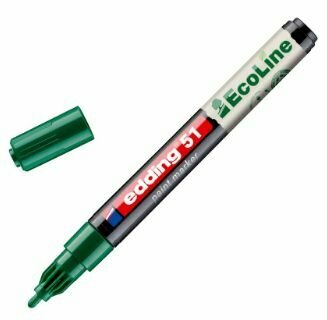 Маркер промышленный лаковый Edding на водной основе зелёный 1-2 мм (4-51-004)