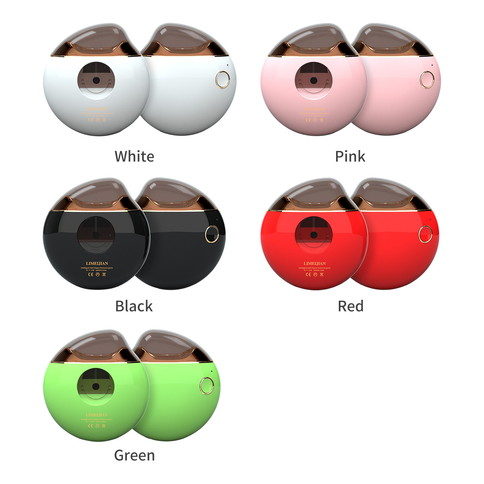 Электрическая машинка для стрижки ногтей с USBзарядкой триммер для всей семьи