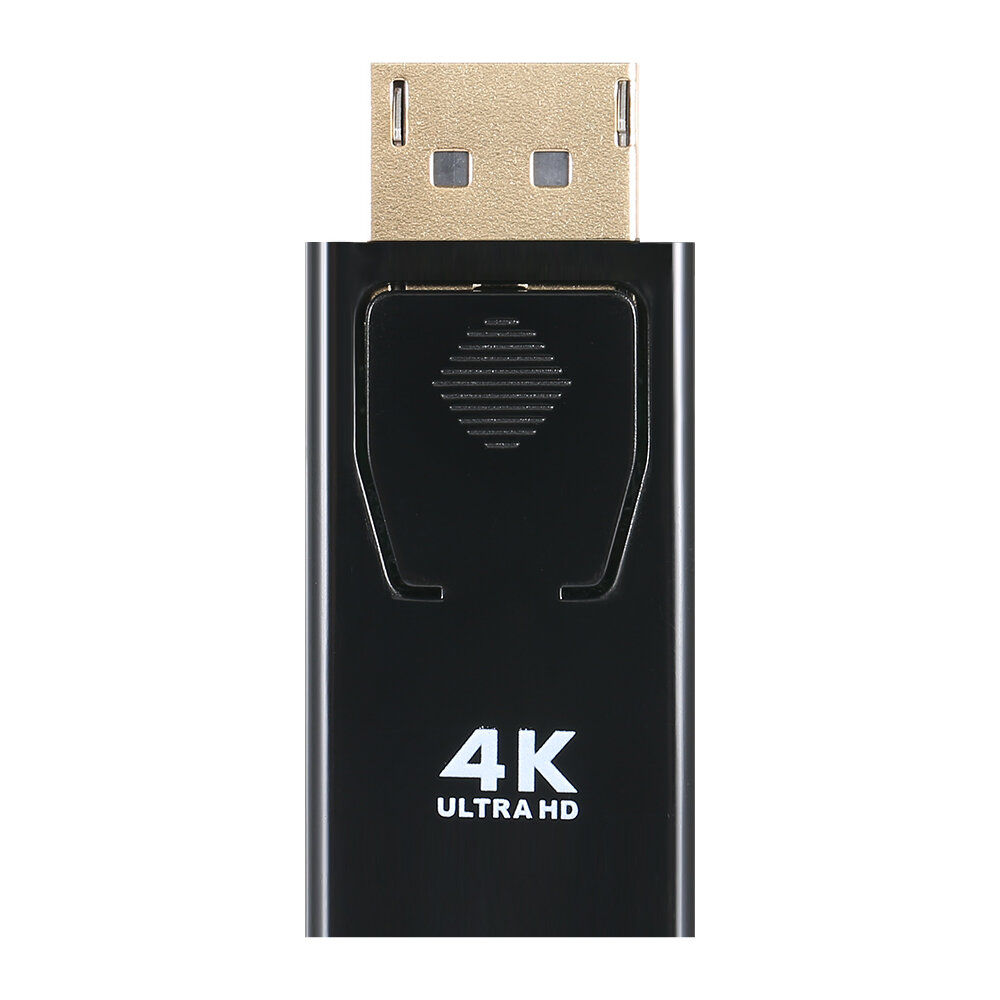DP Male to HD Female Adapter Up 4K Resolution Same-screen/Expansion Dual Modes Gold-plated Interface Wide Compatibility