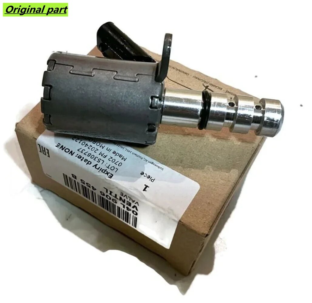 Оригинальный OEM клапан управления масляным насосом Ventil 04L906455A 04L906455J 04L906455B для VW Audi Skoda Seat 1.4 1.6 2.0 TDI 04L 906 455 A