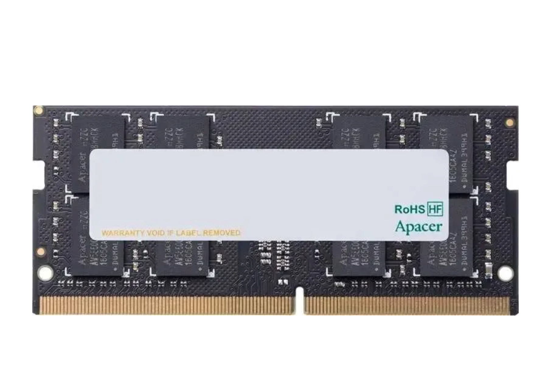 Оперативная память APACER (ES.32G21. PSI), 32ГБ, DDR4, SODIMM, CL22, 3200МГц