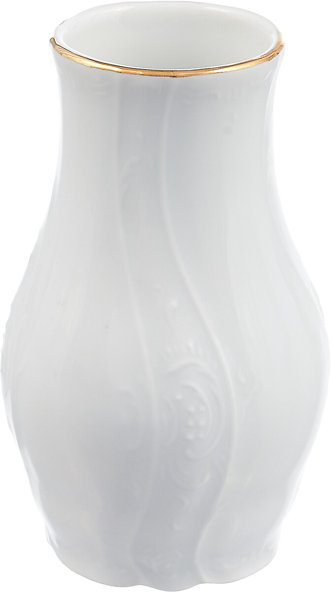 Ваза 11 см; "Bernadotte", декор "Отводка золото", Thun/ БТФ0123