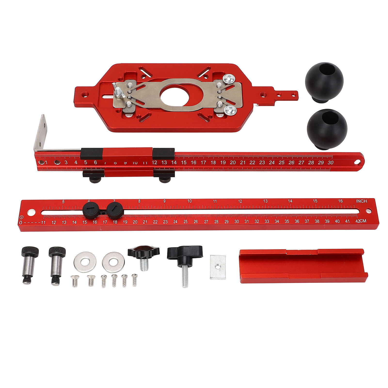 Кронштейн для фрезерования пазов 3 в 1, регулируемые направляющие для резки круга, фурнитура для шкафа, деревообрабатывающий инструмент