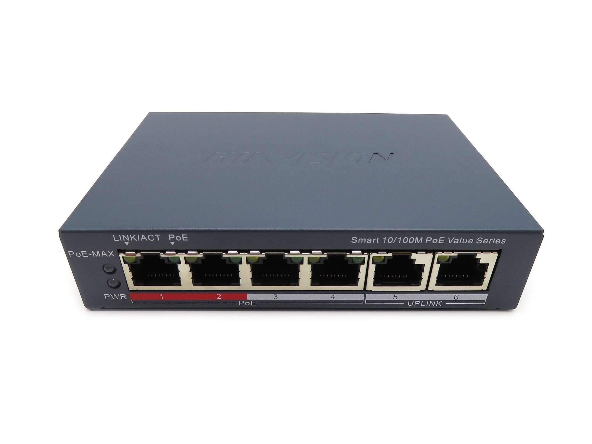 DS-3E1106P-EI/M PoE коммутатор Hikvision