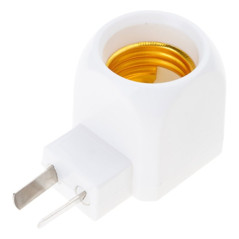 Адаптеры Для Розеток E27 С Переключателями Поворотные Заглушки Для Светодиодных Ламп Вентилятор Для Внутреннего и Наружного Использования 100-220 В 100 Вт Огнестойкий Пластик