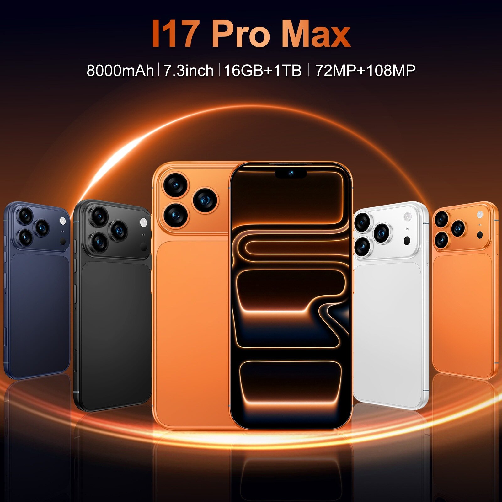 Смартфон: i17Pro Max 4G4+64GB андроид 15