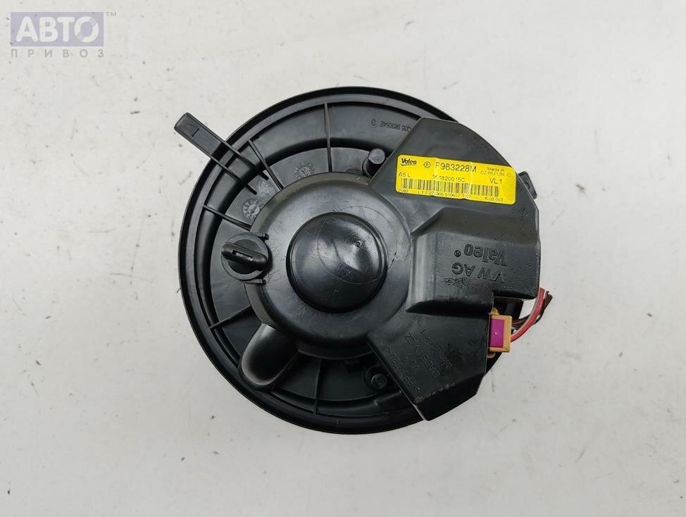 Двигатель отопителя (моторчик печки) Skoda Octavia mk2 (A5 1Z) 2004-2013