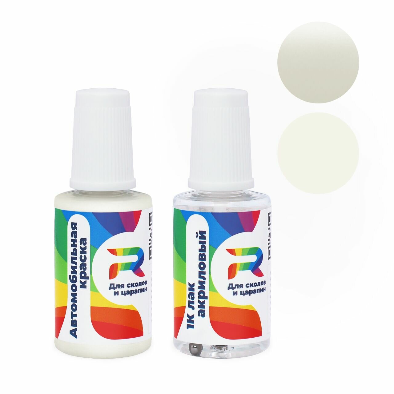 Подкраска для сколов и царапин авто Honda NH636P, NH-636P - Brilliant White (Базовая краска, Перламутровый трехслойный, Белый)