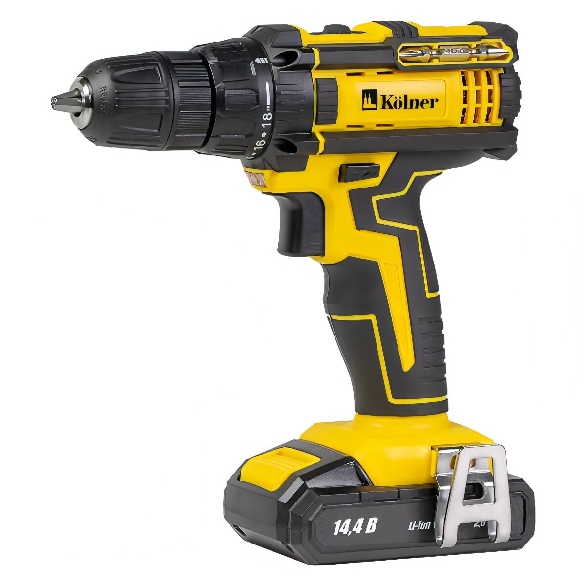 Шуруповерт аккумуляторный Kolner KCD 14,4/2LC