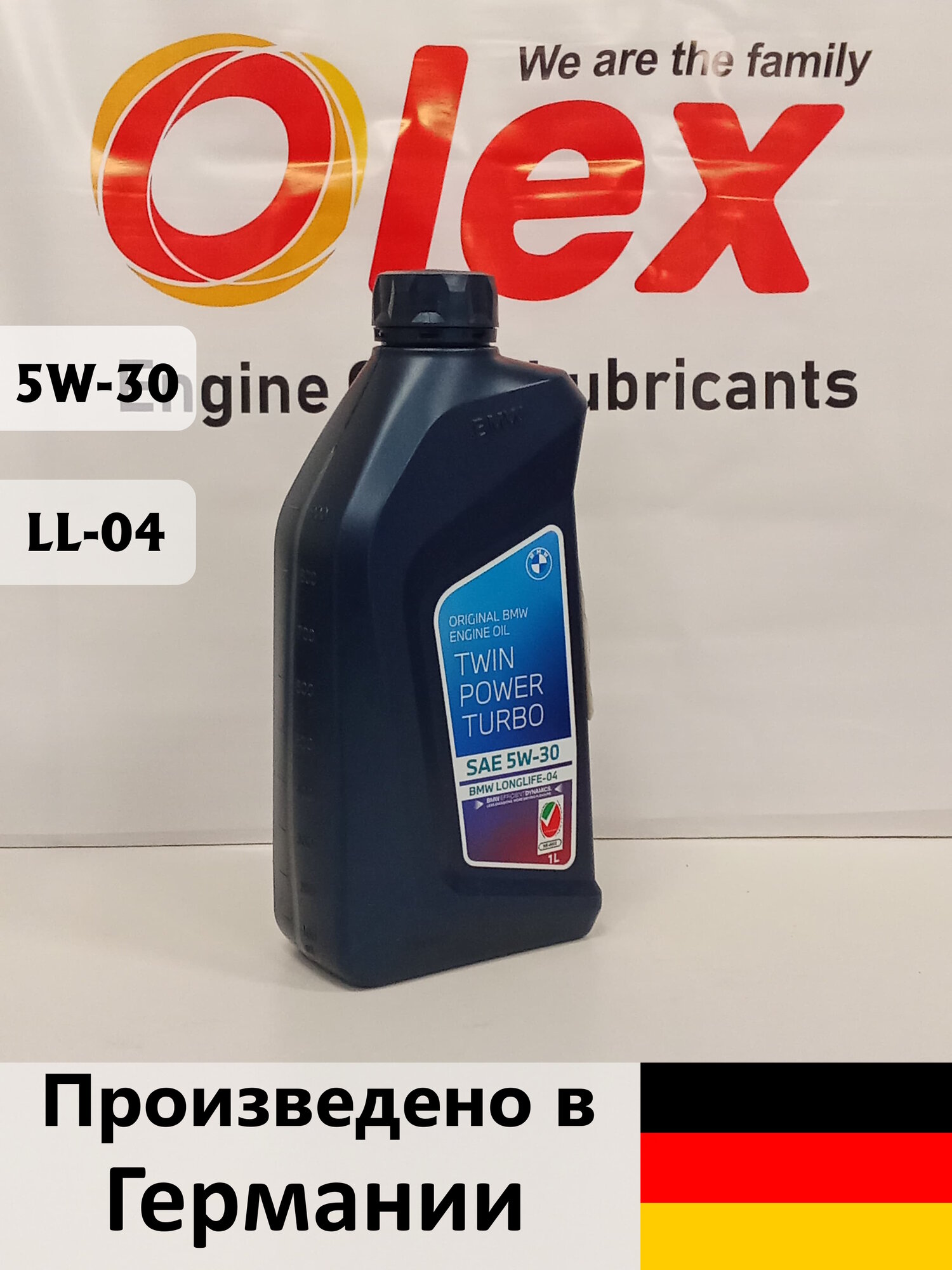 Масло моторное BMW Long Life-04 5W-30, SN / C3 (1л) 83212465849 (Германия)