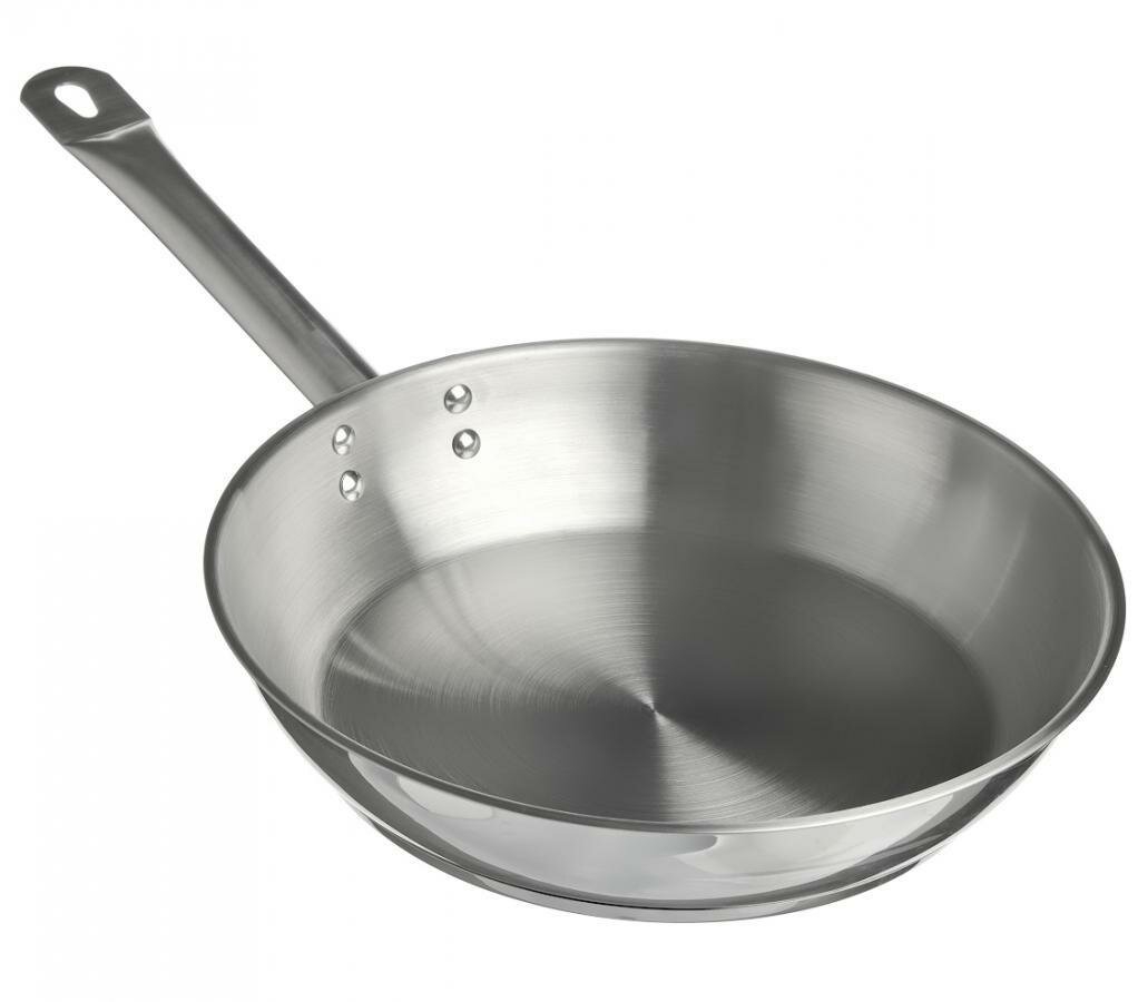 Сковорода нерж 220 общепит ТРС индукция катунь