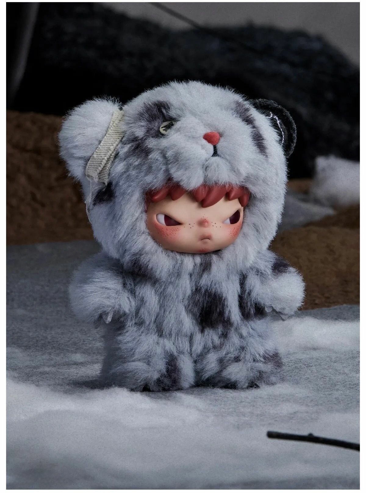 Коллекционная фигурка Слепая коробка POP MART Hirono Road Journal Series-Plush Doll Pendant Blind Box
