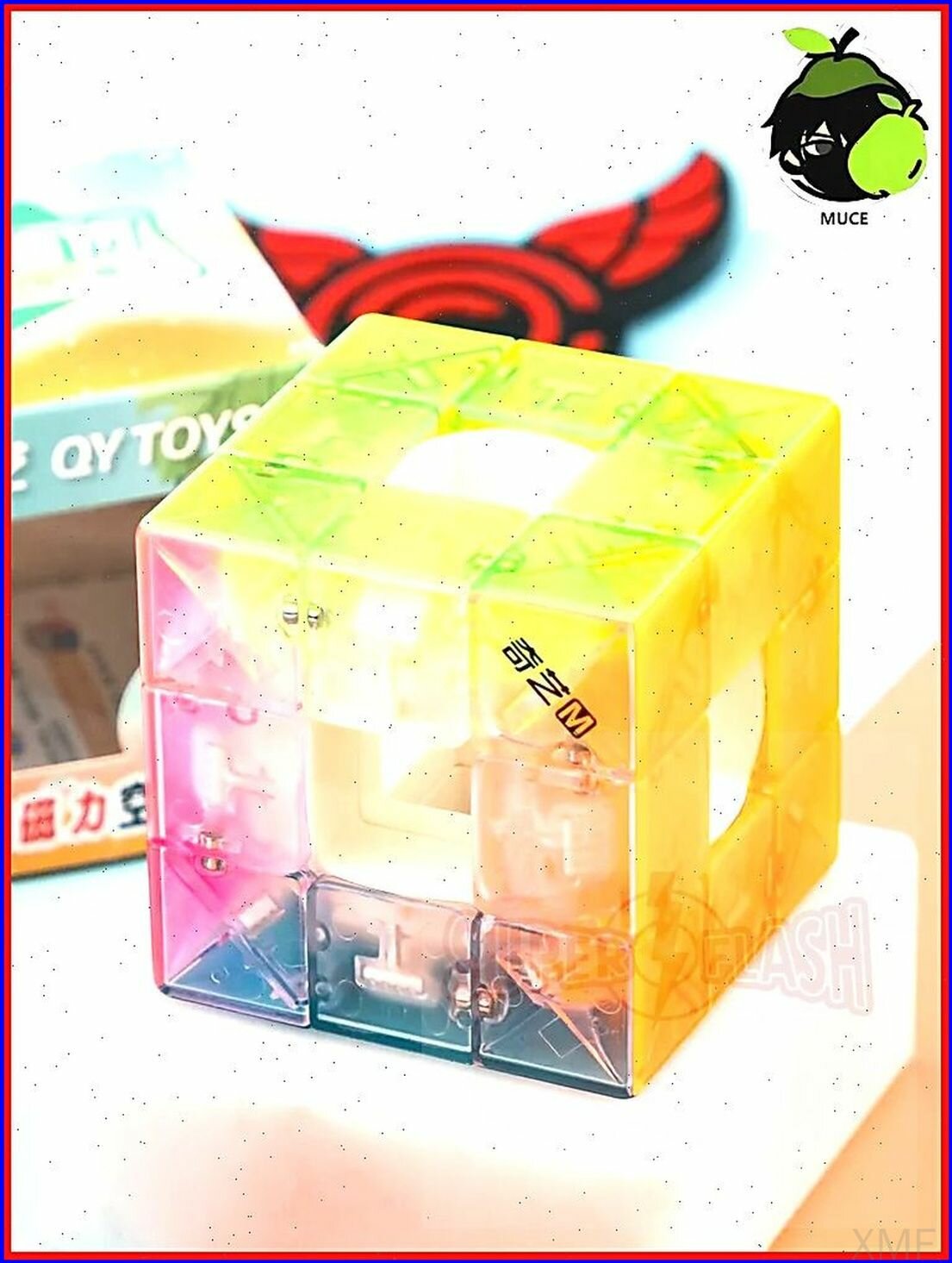 QiYi MoFangGe Void Cube M Limited / Лимитный кубик рубика / Головоломка