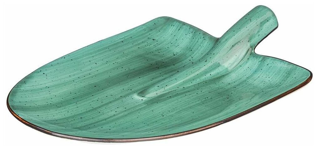 Блюдо сервировочное bronco nature 29,5*22*6 см мятное KSG-263-1128