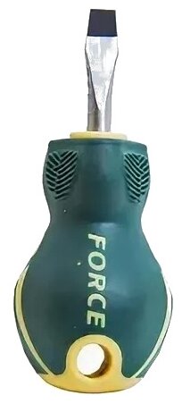 FORCE 713055S Отвертка шлицевая 1.0 х 5.5 мм 25 L=75мм