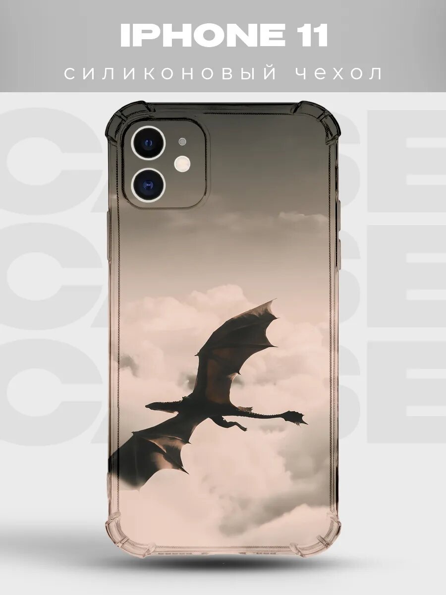 Чехол на iPhone 11 Дом Дракона драконы игра престолов сериал