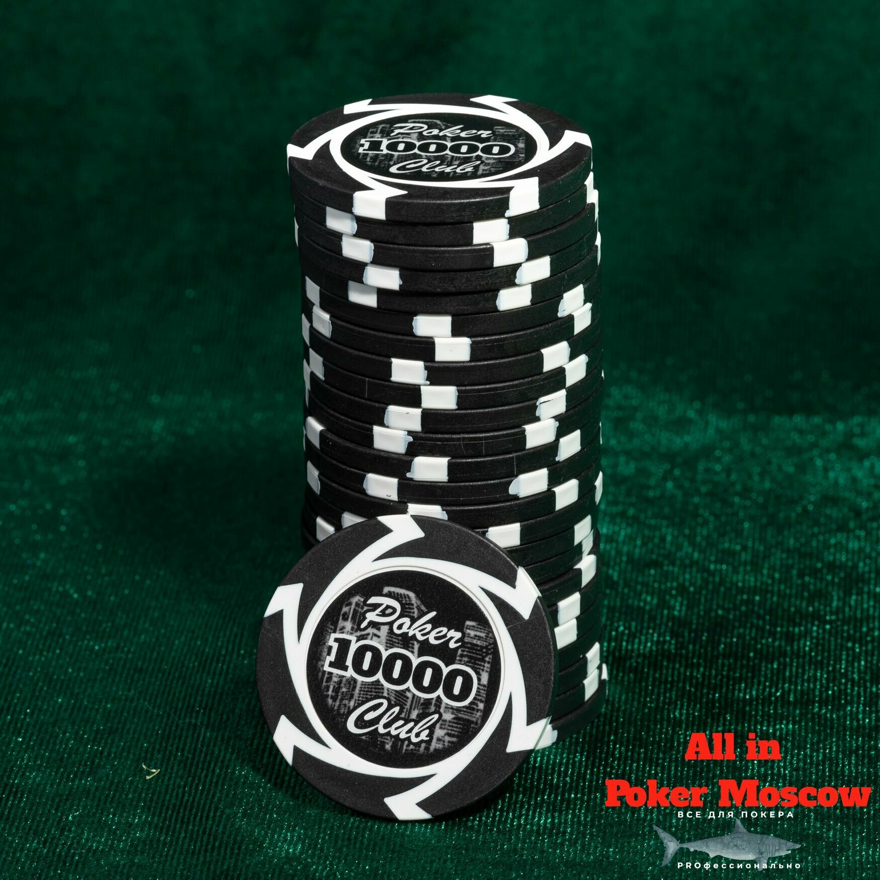 Фишки для покера - номинал 10000 - 25 фишек