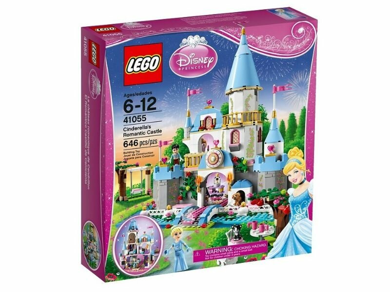 Конструктор LEGO Disney Princess 41055 Cinderella's Romantic Castle (Золушка На Балу В Замке) 2014 год