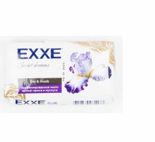 EXXE Мыло парфюмированное Аромат ириса и мускуса 140гр