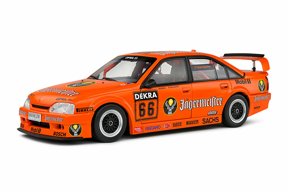 Модель коллекционная SOLIDO Opel omega 3000 24V no 66 dtm 1991 jaegermeister