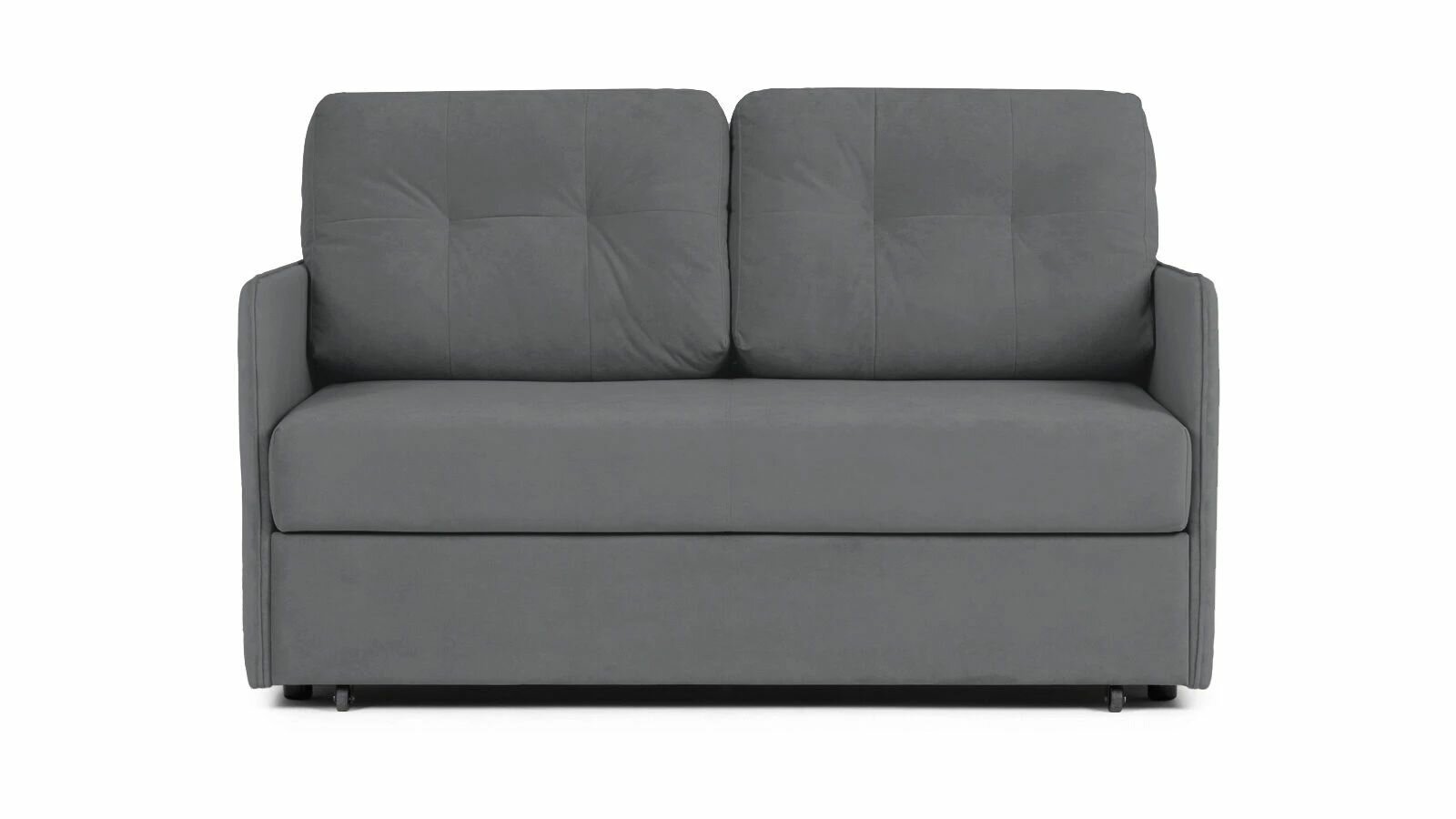 Диван-кровать Askona (Аскона) Локо Мини с узкими подлокотниками Тк. Sky Velvet 16