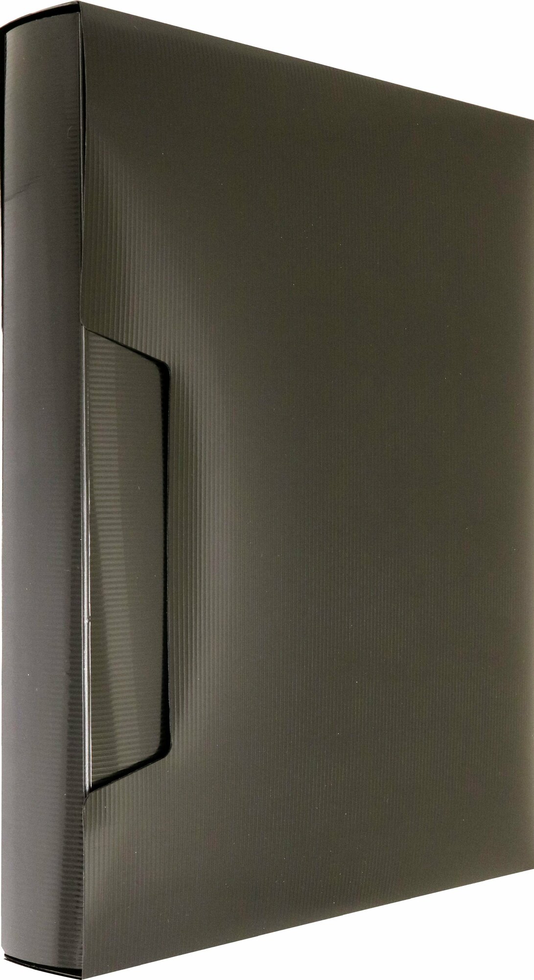 Папка 80 вкладышей, A4, пластик, черный