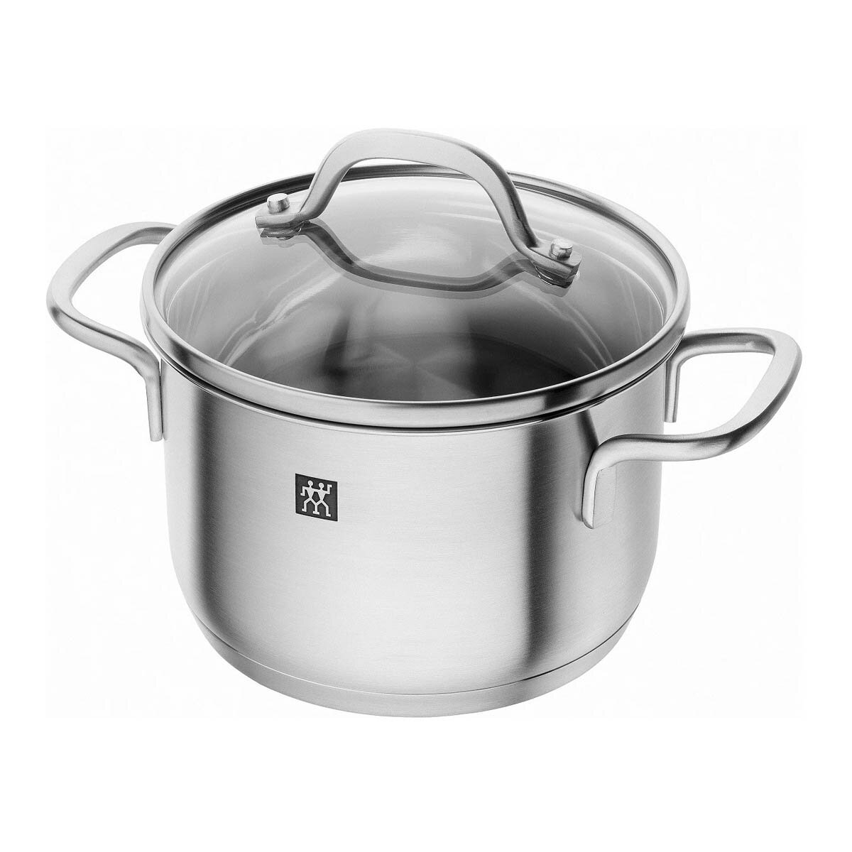 Мини-кастрюля Zwilling Pico, нержавеющая сталь, для индукционных плит, серебристая, 14x9 см, 1,4 л