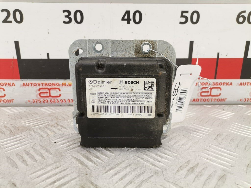 Блок управления Air Bag Mercedes Sprinter 2 (W906) A0009004802 арт. 914339