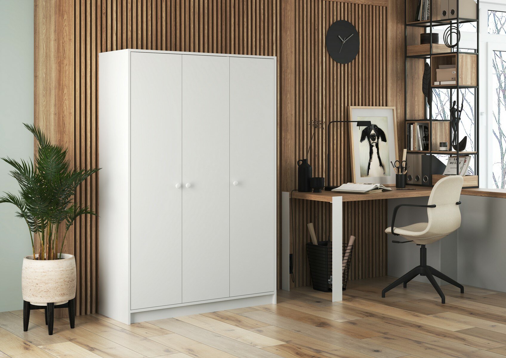 Трехстворчатый шкаф Лайт ШК-002 (Стиль) (стиль мебельная компания)