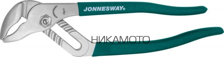 JONNESWAY P2716 Клещи переставные с трубным захватом и ПВХ рукоятками, 430 мм, 0-105 мм Jonnesway