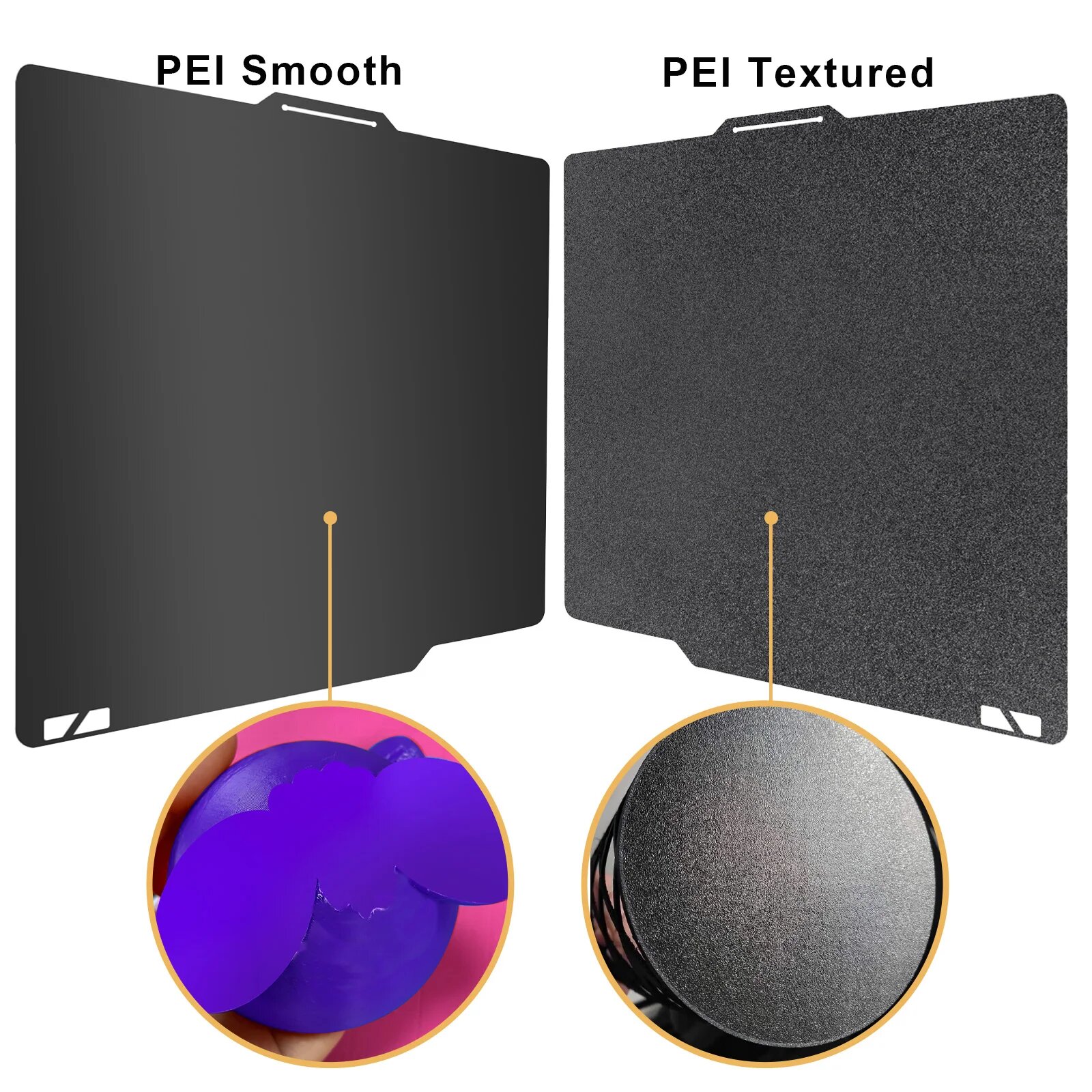 P2S Bambu Lab P1P X1 Карбоновая конструкционная пластина PEO H1H Двусторонняя PEI Smooth PET PEY 257x257 Лист пружинной стали для Bambulab x1c P1S