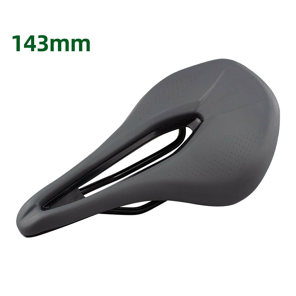 Силовое седло WildSide, для горного/шоссейного велосипеда, черно-белое