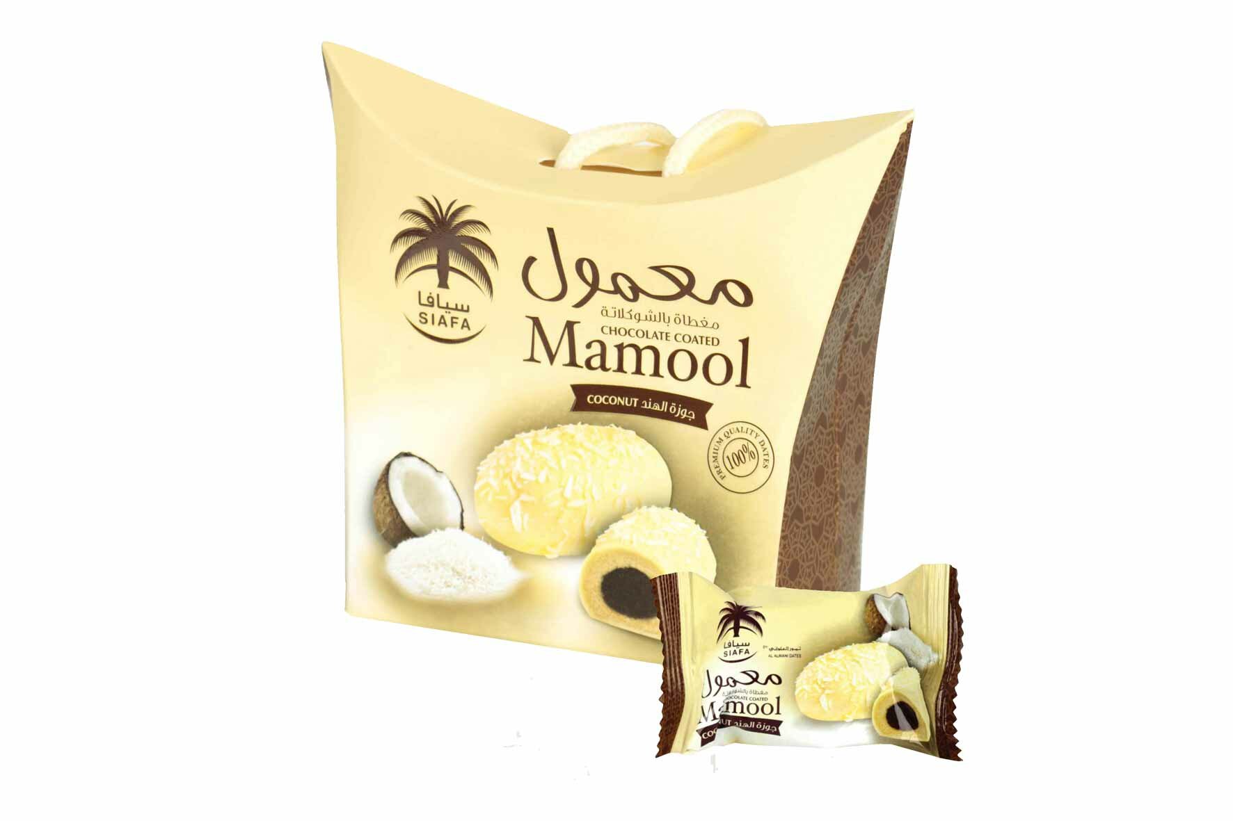 Песочное печенье, с кокосовой стружкой , Мамуль «Siafa» - 115грамм