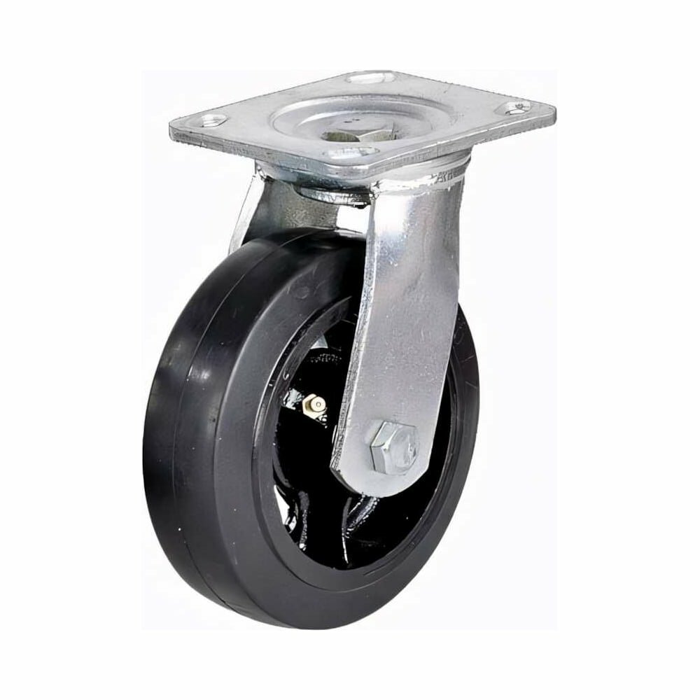 Большегрузное обрезиненное поворотное колесо MFK-TORG SCD63