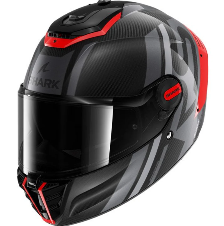 Шлем Shark SPARTAN RS CARBON SHAWN Black/Orange/Silver (L)