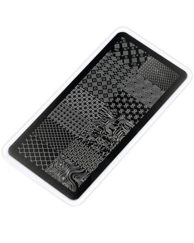 Пластина для стемпинга EMI №03 Паттерны