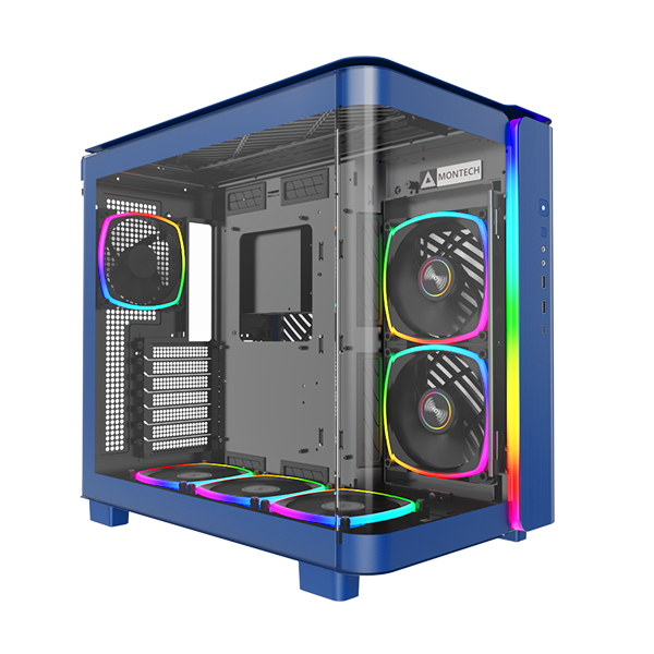 Компьютерный корпус ATX Montech King 95 Pro голубой