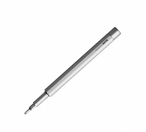 Карманная отвёртка с набором бит Pocket Precision Screwdriver SE. Цвет: серебристый.