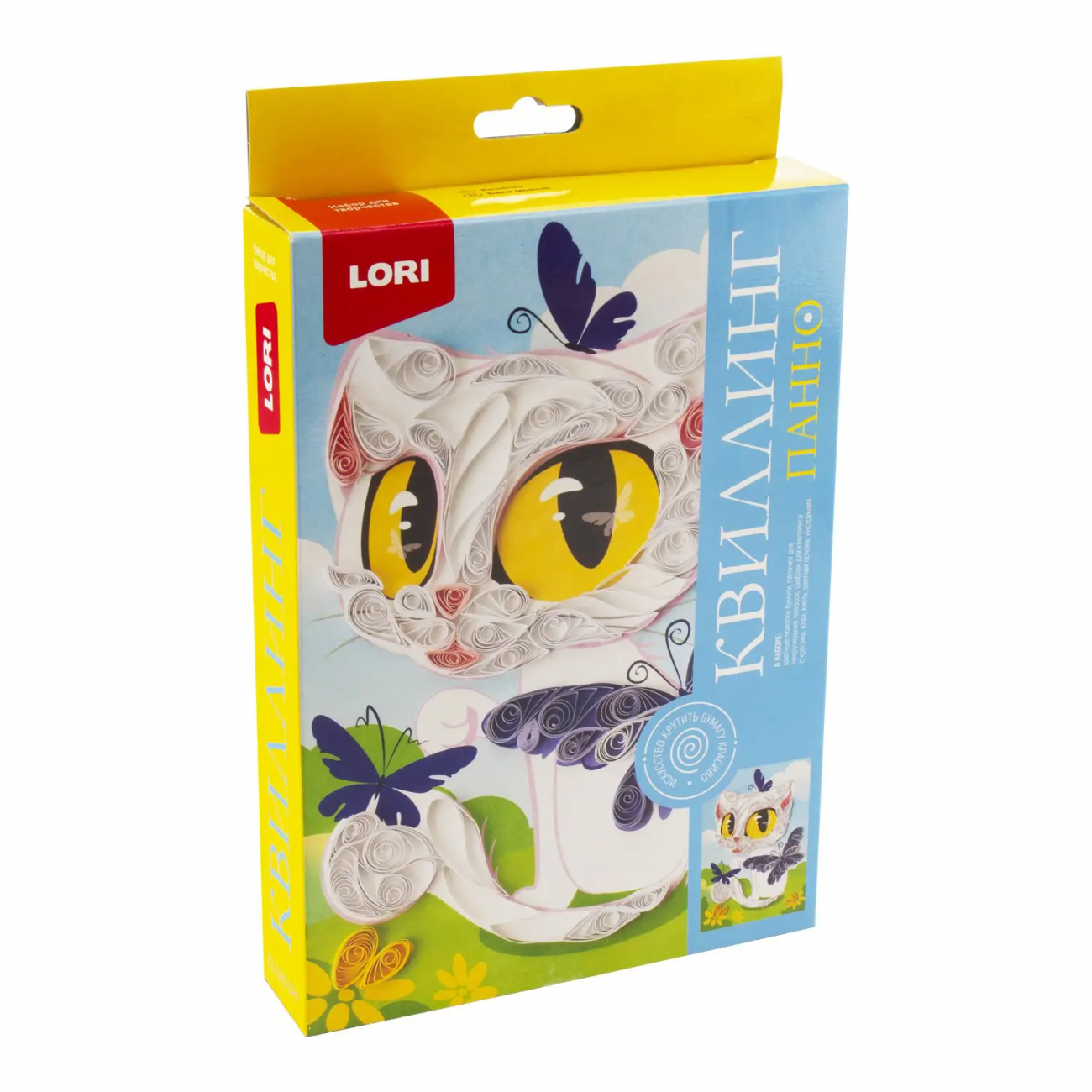 LORI Квиллинг Панно Кошечка Квл-039