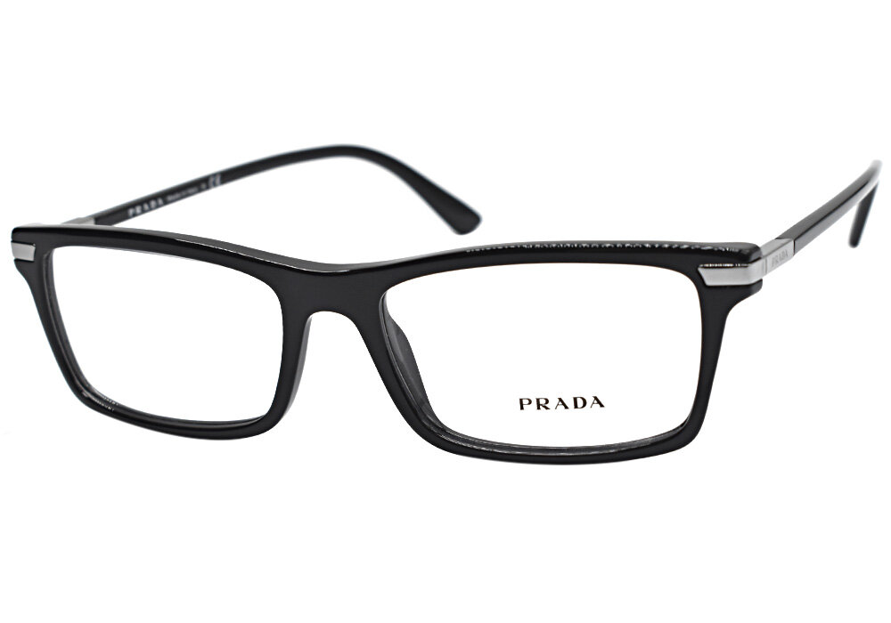 Оправа для очков PRADA VPR 03Y пол Мужской форма оправы Прямоугольная цвет оправы Чёрный