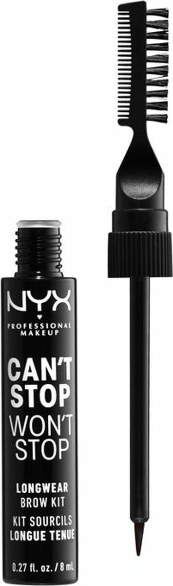 NYX Professional Make Up Can't Stop Won't Stop Longwear Brow Ink Kit 8мл