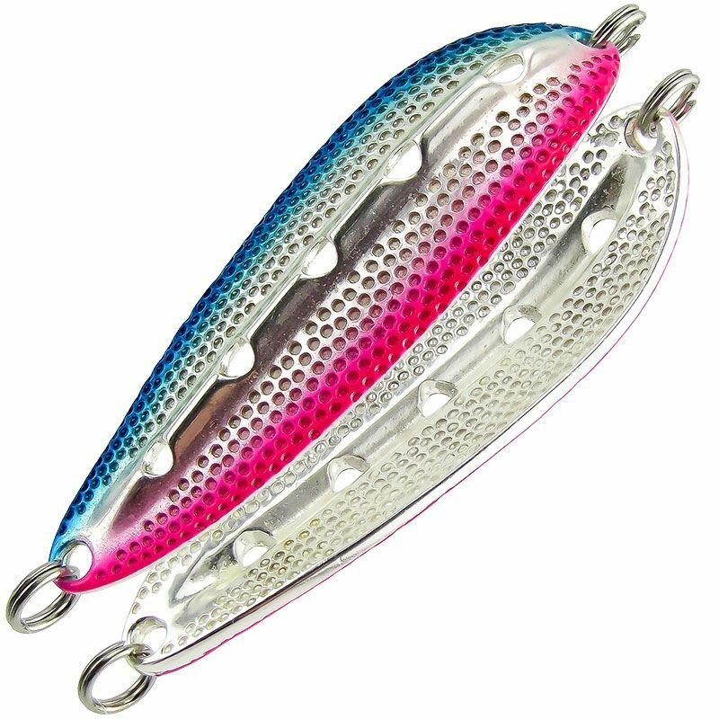 Блесна из латуни на лосося, покрыта серебром RB Скорпио 42гр - 199