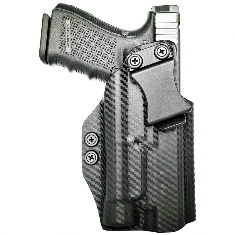 Кобура HXXFLY Kydex черная для Glock 17/19/25/45 TLR1, правая