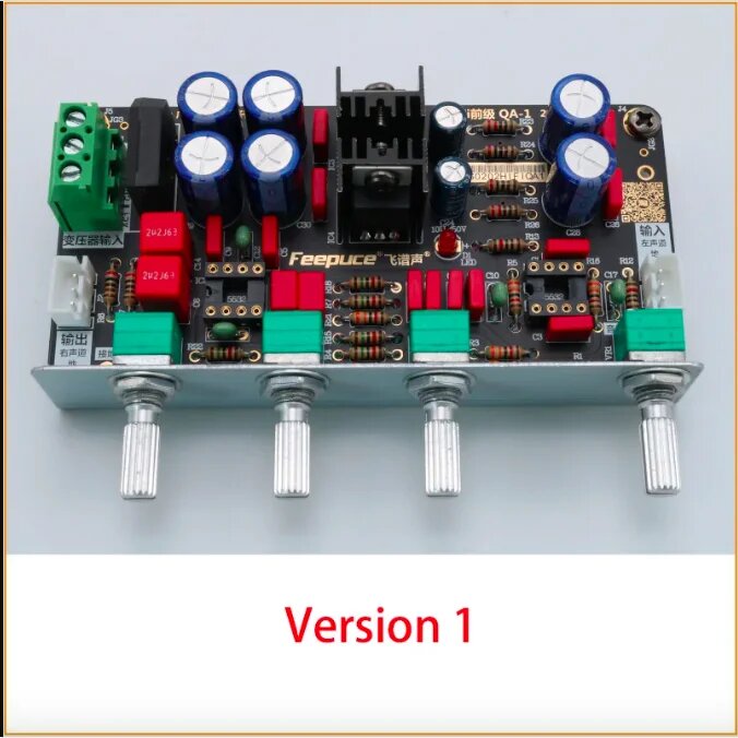 Предварительный усилитель CHANGELIN FS-QA1 для LM1875 LM3886 Version 1 with 5532